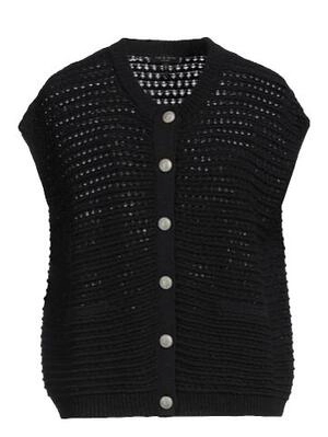 Rag & Bone Sleeveless Knitted Waistcoat - Black