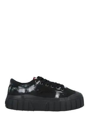 DIESEL® Tie-dye Canvas Low-top Sneakers - Black
