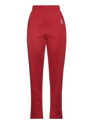 Isabel Marant Étoile French Terry Sweatpants With Embroidered Logo - Red