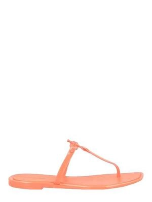 TORY BURCH Tory Burch Flip-Flops With Square Toe And Logo Detail
