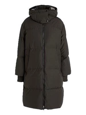 MAXCO. Max&co. Hooded Down Jacket - Black