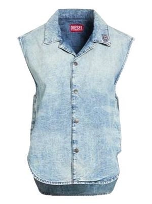 DIESEL® Denim Sleeveless Vest - Blue