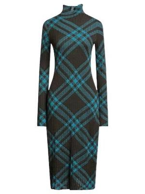 Burberry Tartan Knit Sheath Dress - Black