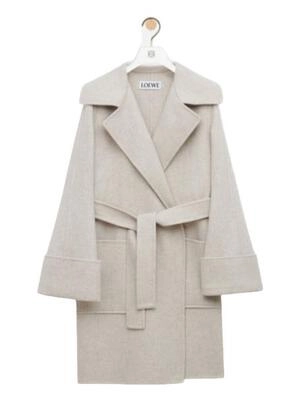 LOEWE Loewe Belted Cashmere Coat