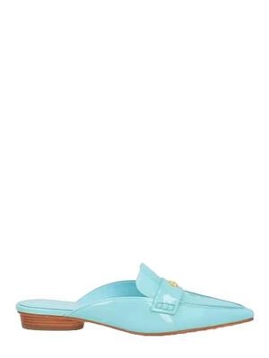 Tory Burch Tory Burch Leather Mules Blue