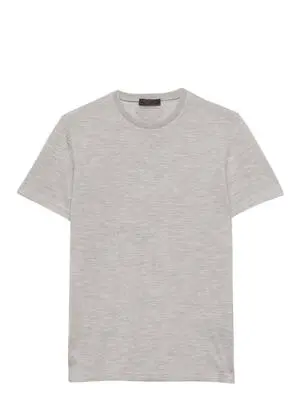 Prada Oversized Cashmere T-shirt - Dali Lime