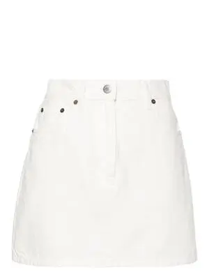 PRADA Prada Triangle Logo Mini Skirt