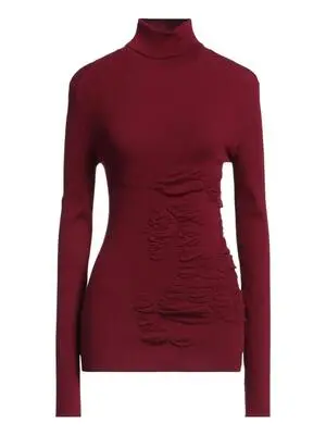 Burberry Cashmere Turtleneck Sweater - Red