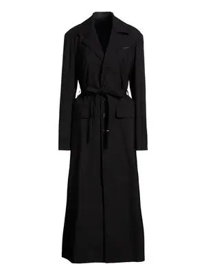 MAISON MARGIELA Full-length Jacket With Belt - Black