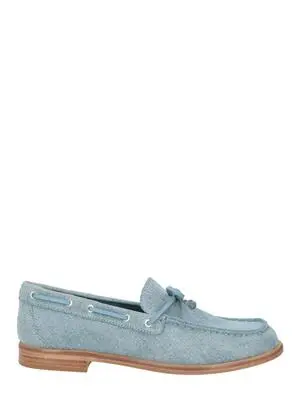 Rag & Bone Denim Boat Shoes - Gray