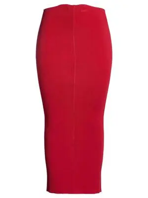 Marni Ribbed-knit Bodycon Midi Dress - Red