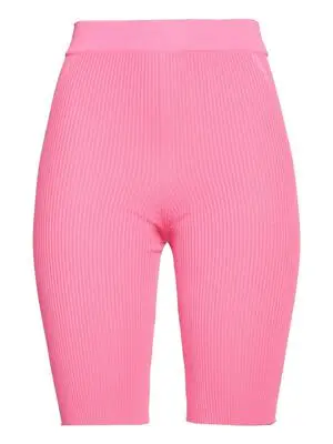 JACQUEMUS Jacquemus Ribbed High Waisted Bike Shorts