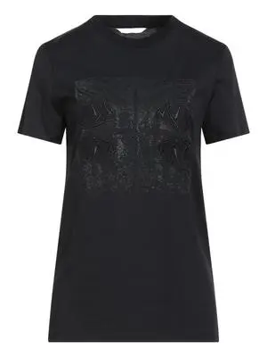 Max Mara Max Mara Logo Crew Neck T-Shirt Black