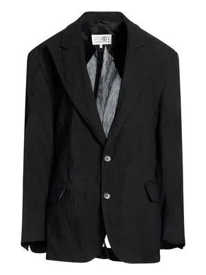 MAISON MARGIELA Single-breasted Blazer - Black