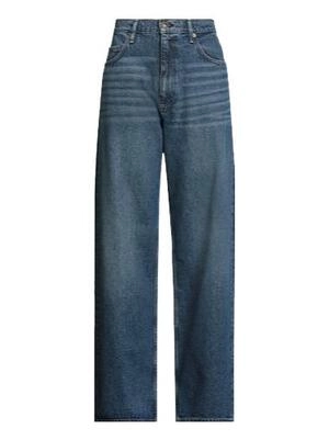 Rag & Bone Wide-leg Dark Wash Jeans - Blue
