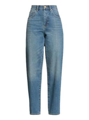 Tory Burch High-waisted Tapered Leg Jeans - Blue