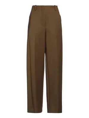 Tory Burch Straight Leg Trousers - Green