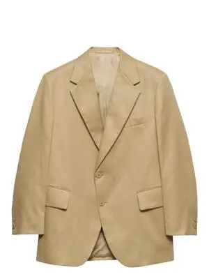 Prada Single-breasted Cotton Jacket - Cord