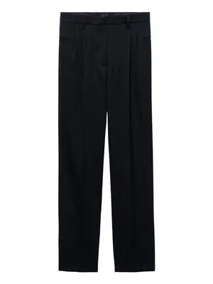 Prada Wool Tailored Pants - Black