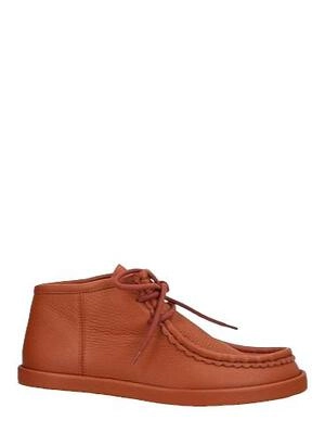 Chloé Lace-up Ankle Boots - Brown