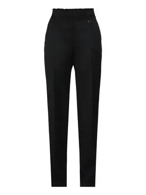 Jacquemus High-waisted Straight-leg Trousers - Black