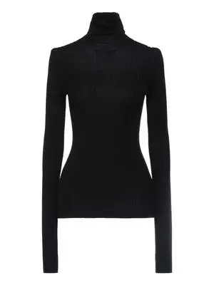 MAISON MARGIELA Wool Turtleneck Sweater - Black
