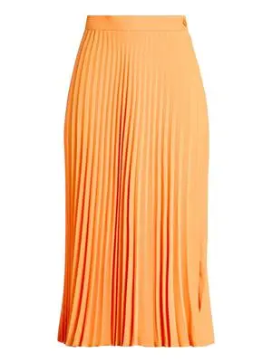 MAISON MARGIELA Mm6 Maison Margiela Crepe Midi Skirt Orange