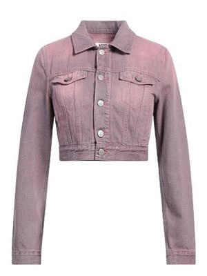 MAISON MARGIELA Denim Trucker Jacket - Purple