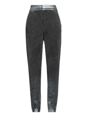 DIESEL® Two-tone Coated Effect Sweatpants - Black