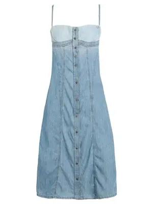 DIESEL® Sleeveless Denim Dress - Blue