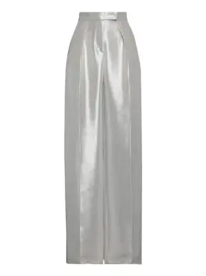 Max Mara Wide-leg Tailored Trousers - Gray