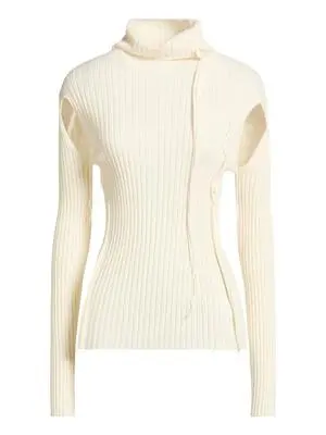 MAISON MARGIELA Mm6 Maison Margiela Ribbed Knit Turtleneck Top