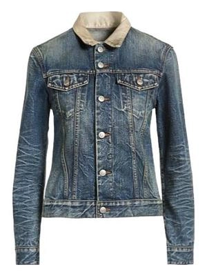 MAISON MARGIELA Denim Trucker Jacket - Blue