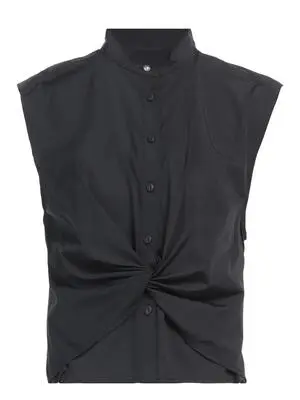 RAG & BONE Rag & Bone Sleeveless Mandarin Collar Shirt
