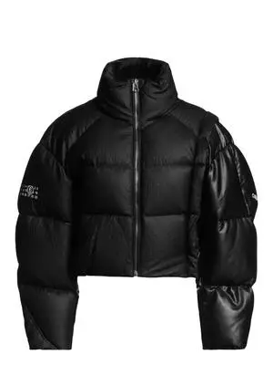 MAISON MARGIELA Down Jacket With High Neck And Zip Fastening - Black