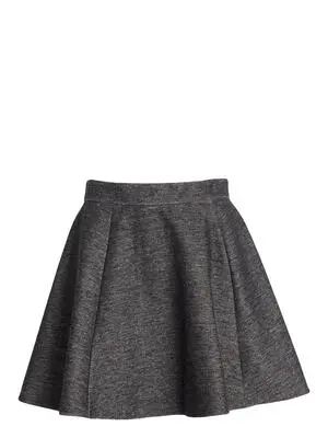 MAXCO. Max&co. Flared Jersey Mini Skirt - Black