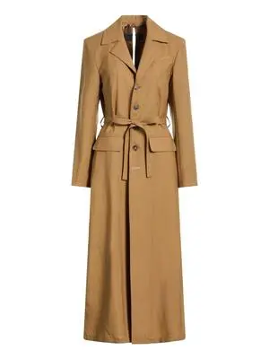 MAISON MARGIELA Wool Long-sleeve Coat - Brown