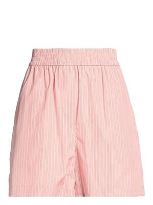 Rag & Bone Striped Poplin Shorts - Pink