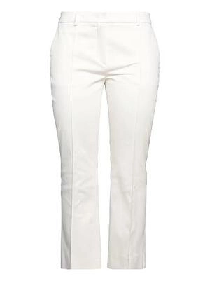 Sportmax Stretchy Straight-leg Gabardine Trousers - White