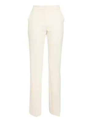 MAXCO. Max&co. Flared Crepe Trousers - White