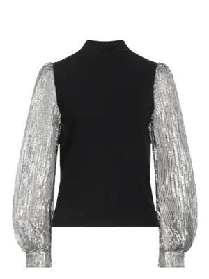 TORY BURCH Tory Burch High-Neck Sweater With Button-Detailed Cuffs And Pleated Sleeves