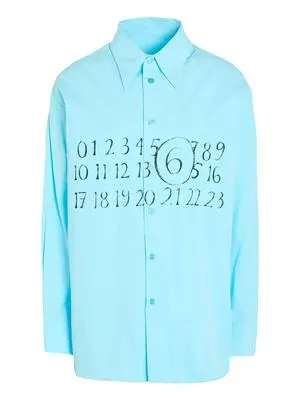MAISON MARGIELA Printed Shirt - Blue