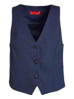 MAXCO. Max&co. Sleeveless Suit Vest - Blue
