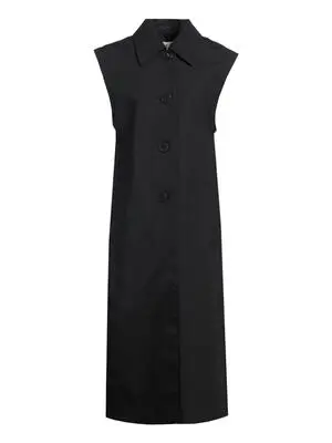 Marni Sleeveless Single-breasted Overcoat - Black