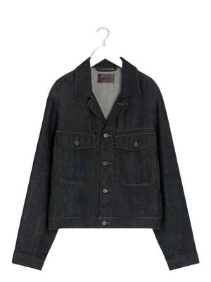 LEMAIRE Lemaire Long-Sleeved Buttoned Denim Jacket