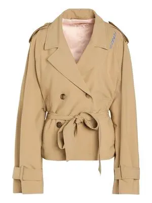 Marni Marni Belted Double-Breasted Jacket Nude
