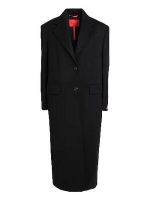 MAXCO. Max&co. Slim-fit Single-breasted Trench Coat - Black