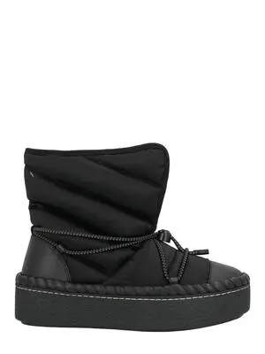 Tory Burch Quilted Leather Boots - Black
