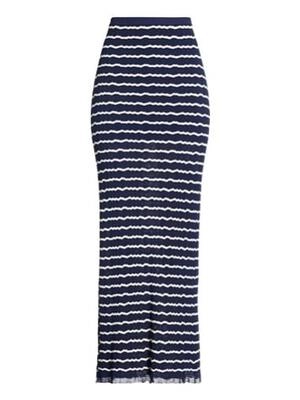 RAG & BONE Rag & Bone Plaid Knitted Maxi Skirt