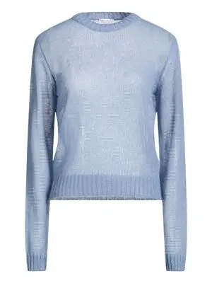 Brunello Cucinelli Crew Neck Knitwear - Blue